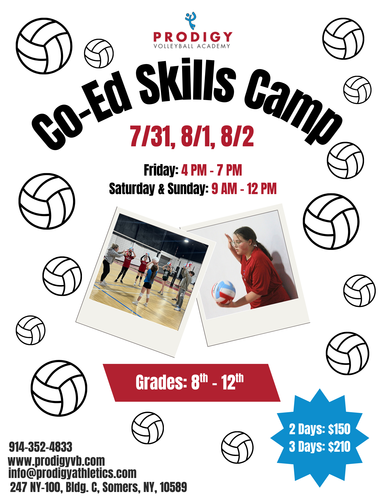 Co-Ed Skills Camp | Prodigy Athletic Center