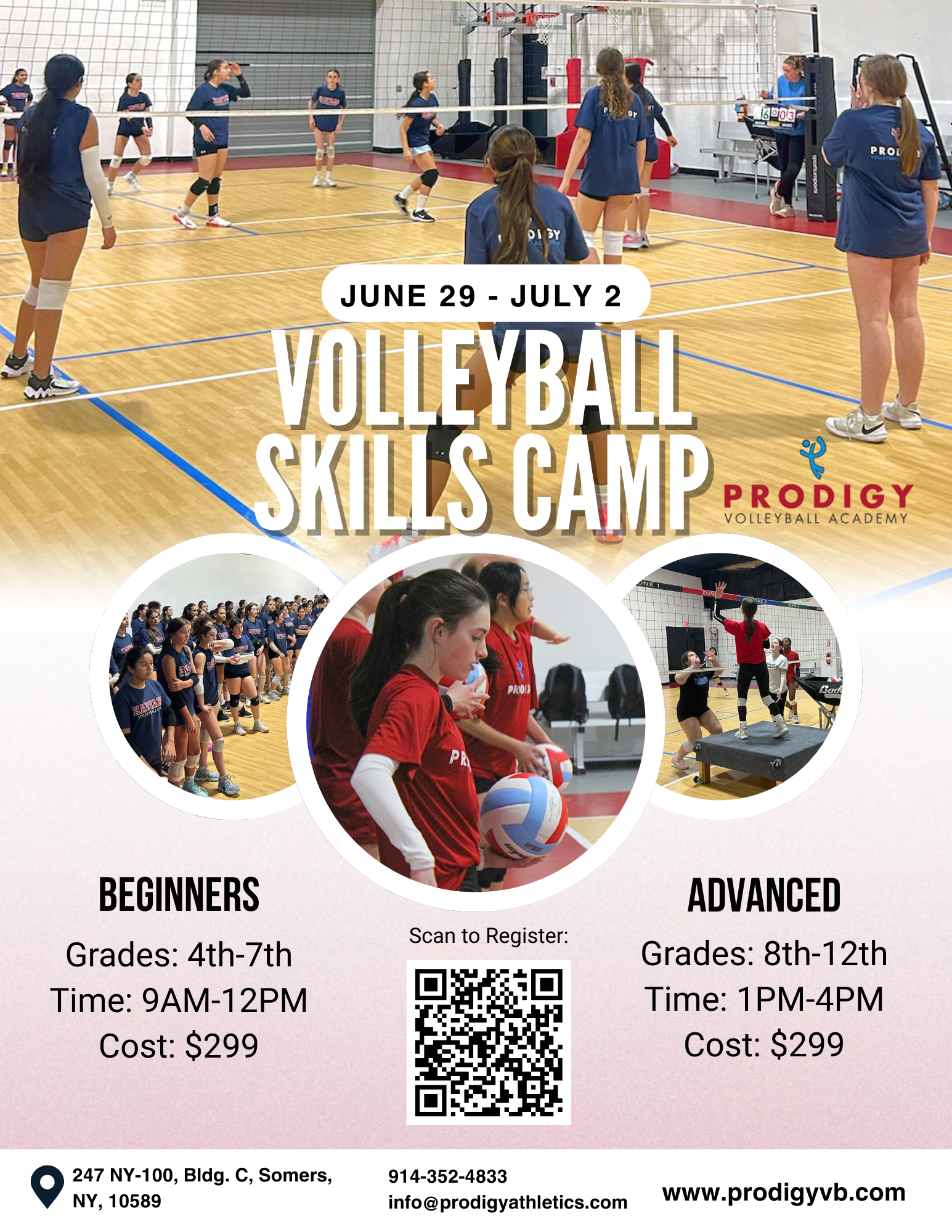 Volleyball Skills Camp (1) – Prodigy Volleyball Academy | Prodigy ...